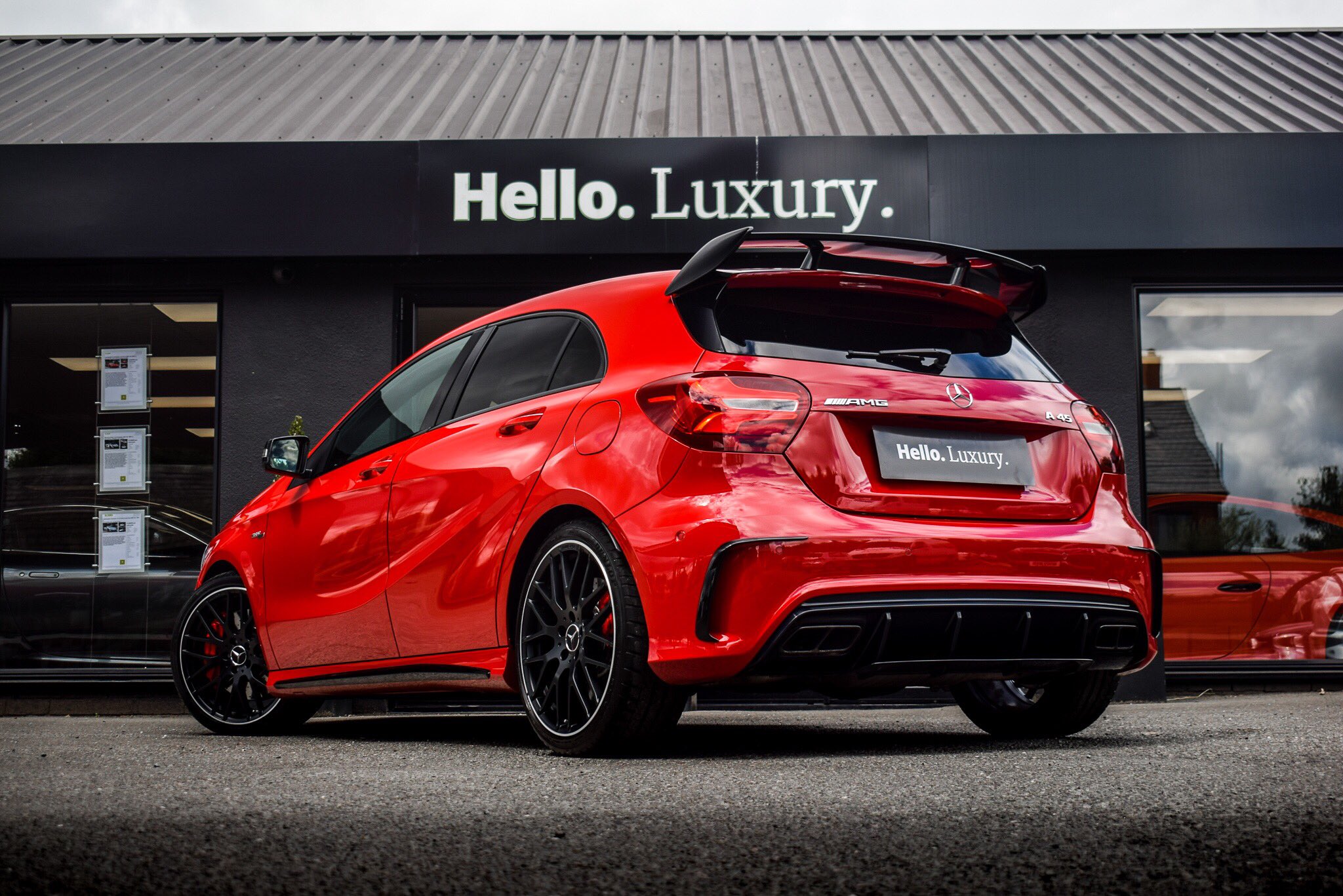 Mercedes Benz A45 Amg Edition 1 Red