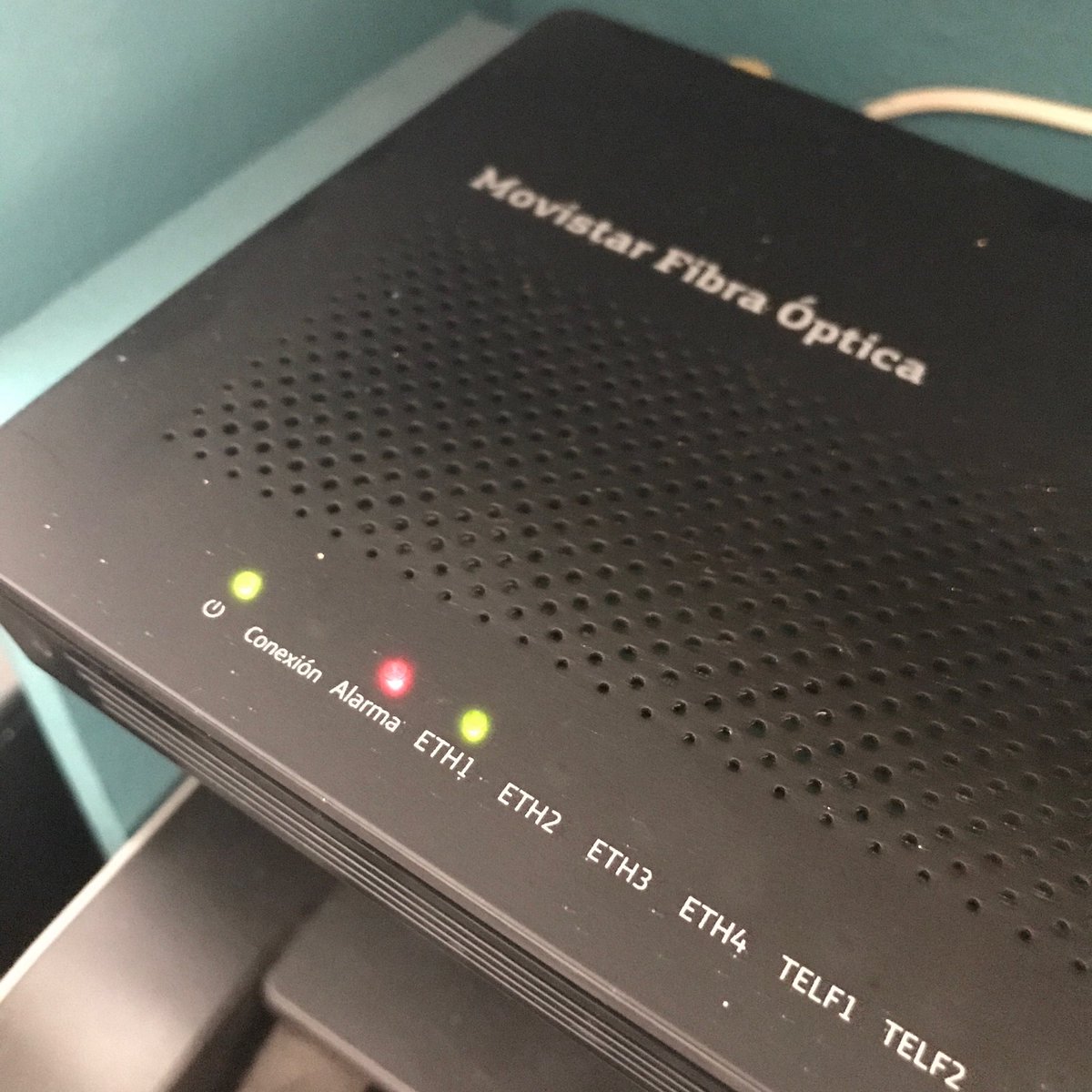 Lírico microscópico unos pocos router movistar fibra luz roja Ajuste persona que practica ...