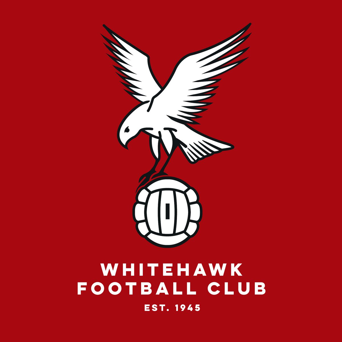 White Hawk Logo Hawk In Black And White Black And White Hawk