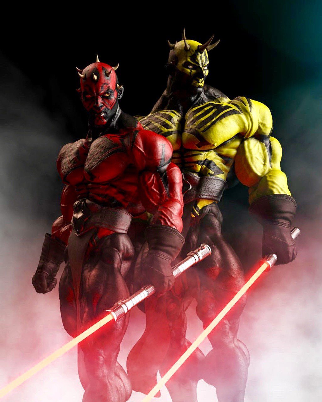 Darth Maul And Savage Opress Cosplay