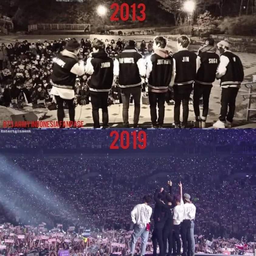 JIMIN Mania on Twitter: "격세지감이 느껴지는 포토 2013 BTS vs 2019 BTS #bts @BTS_twt #방탄소년단 https://t.co ...