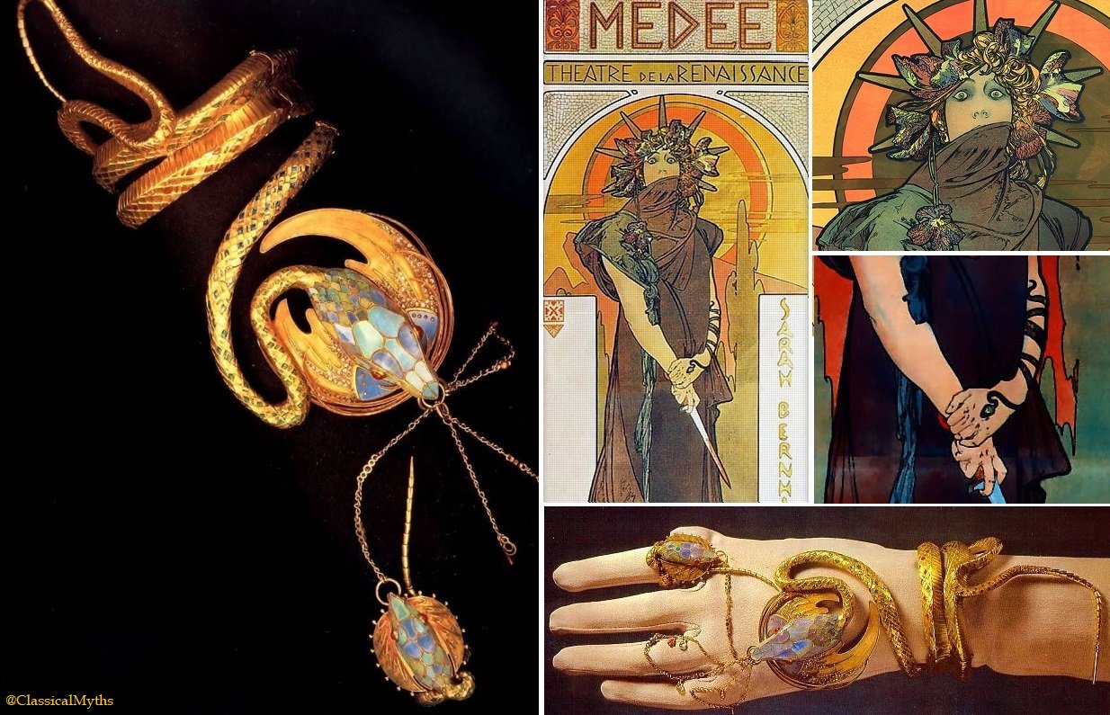 Alphonse Mucha Sarah Bernhardt Medee