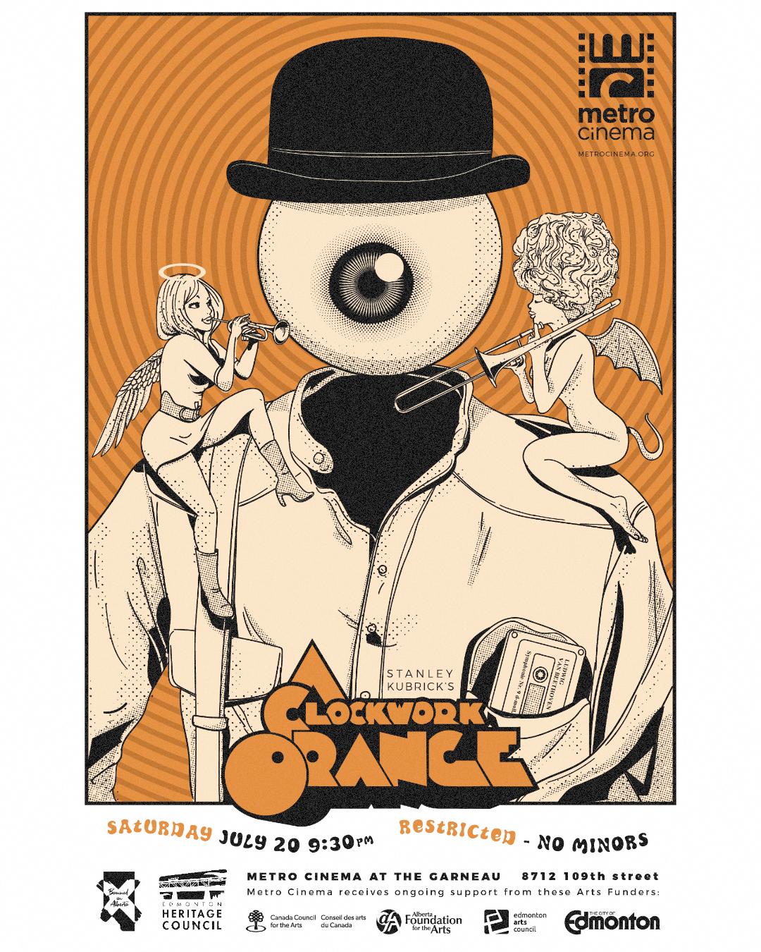Clockwork Orange Poster Designer