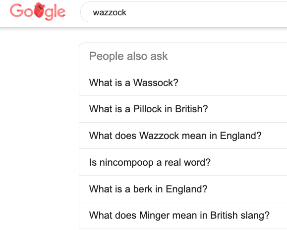 British Slang Insults