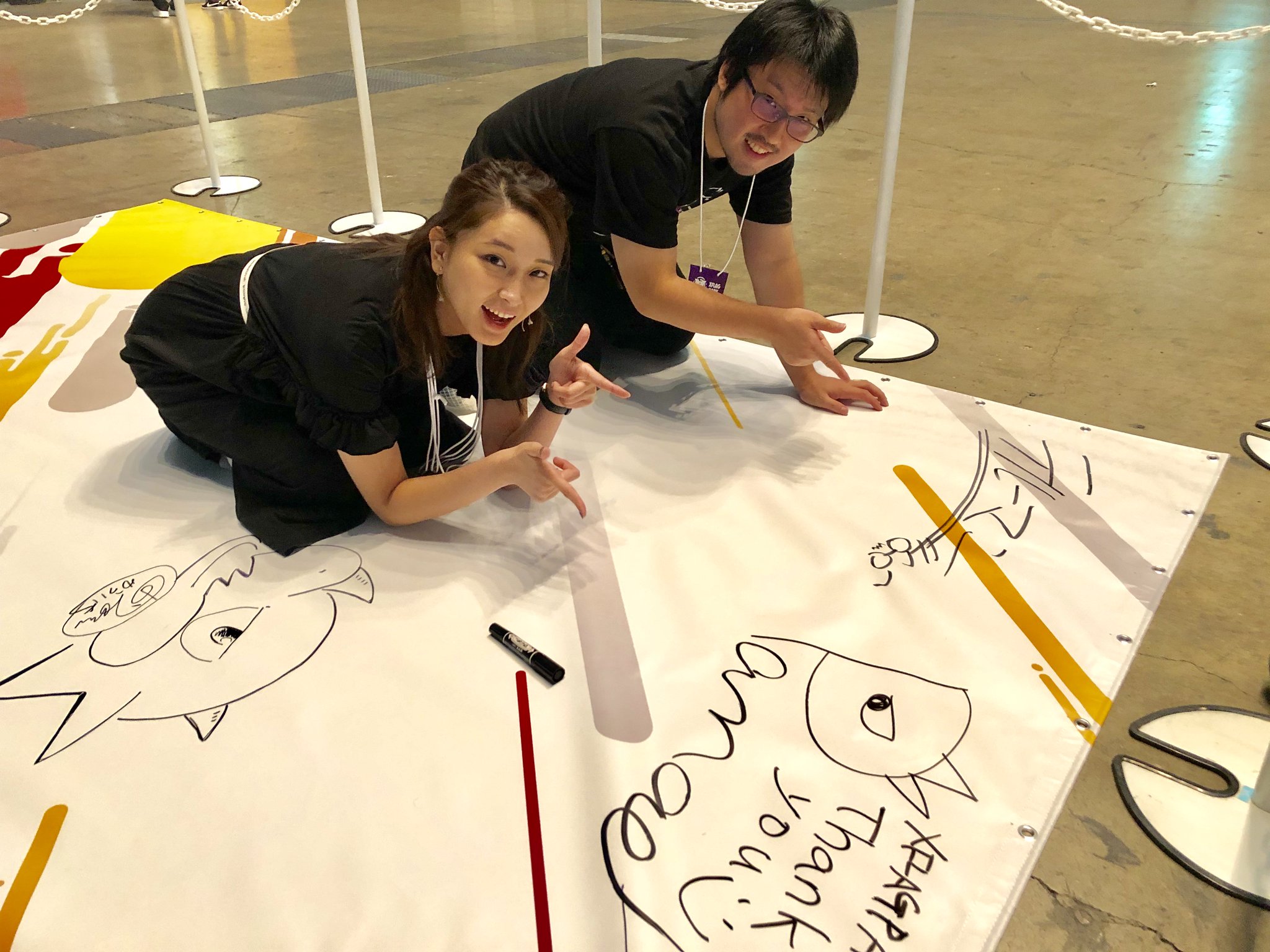 XFLAGイベント(公式) on Twitter: "【#XFLAGPARK 2019🎪本日開幕！ 】 #フラパ 期間限定の巨大パネルが幕張メッセ中央エントランス前に登場！ 出演者のみなさん ...