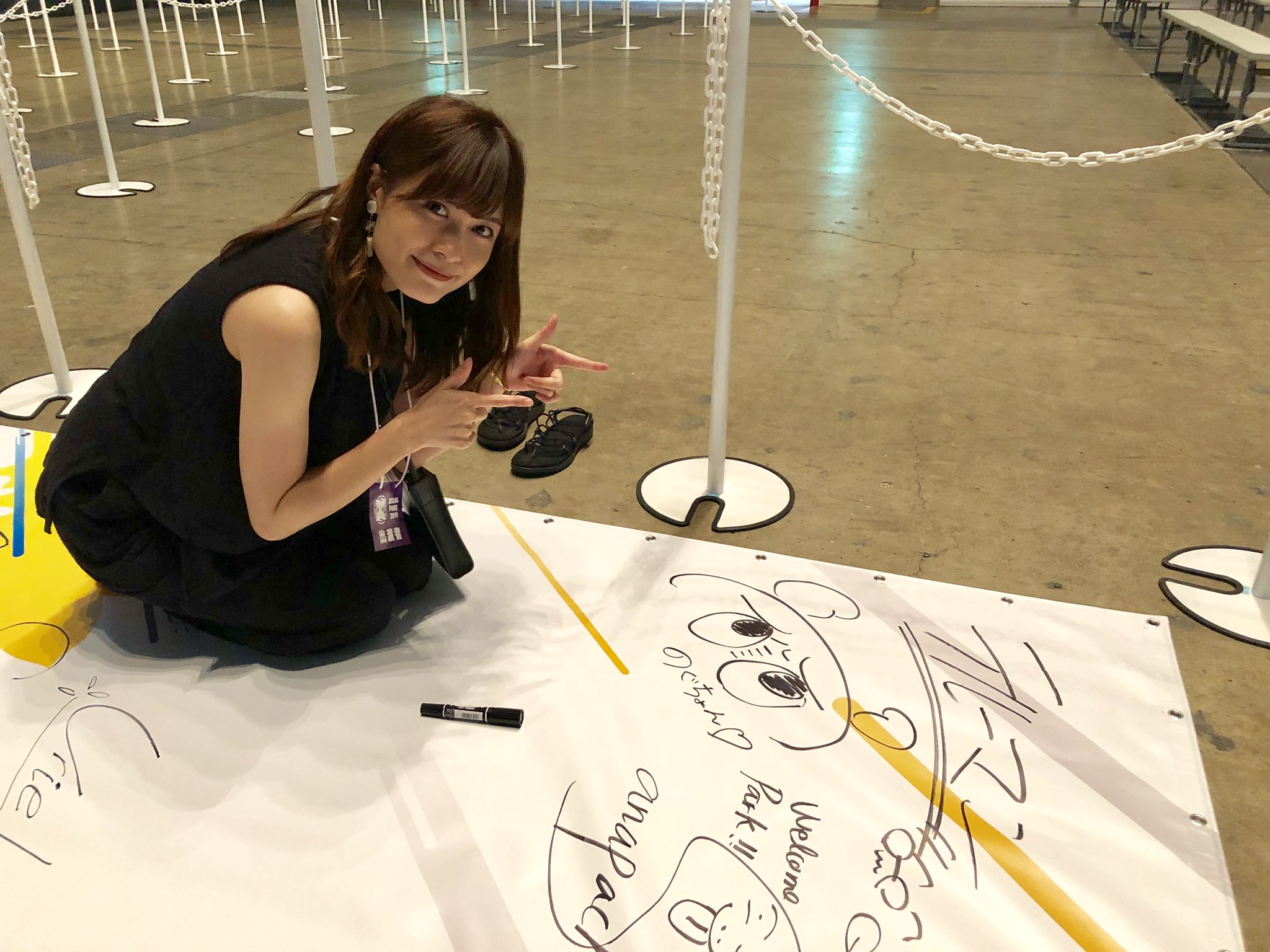 XFLAGイベント(公式) on Twitter: "【#XFLAGPARK 2019🎪本日開幕！ 】 #フラパ 期間限定の巨大パネルが幕張メッセ中央エントランス前に登場！ 出演者のみなさん ...