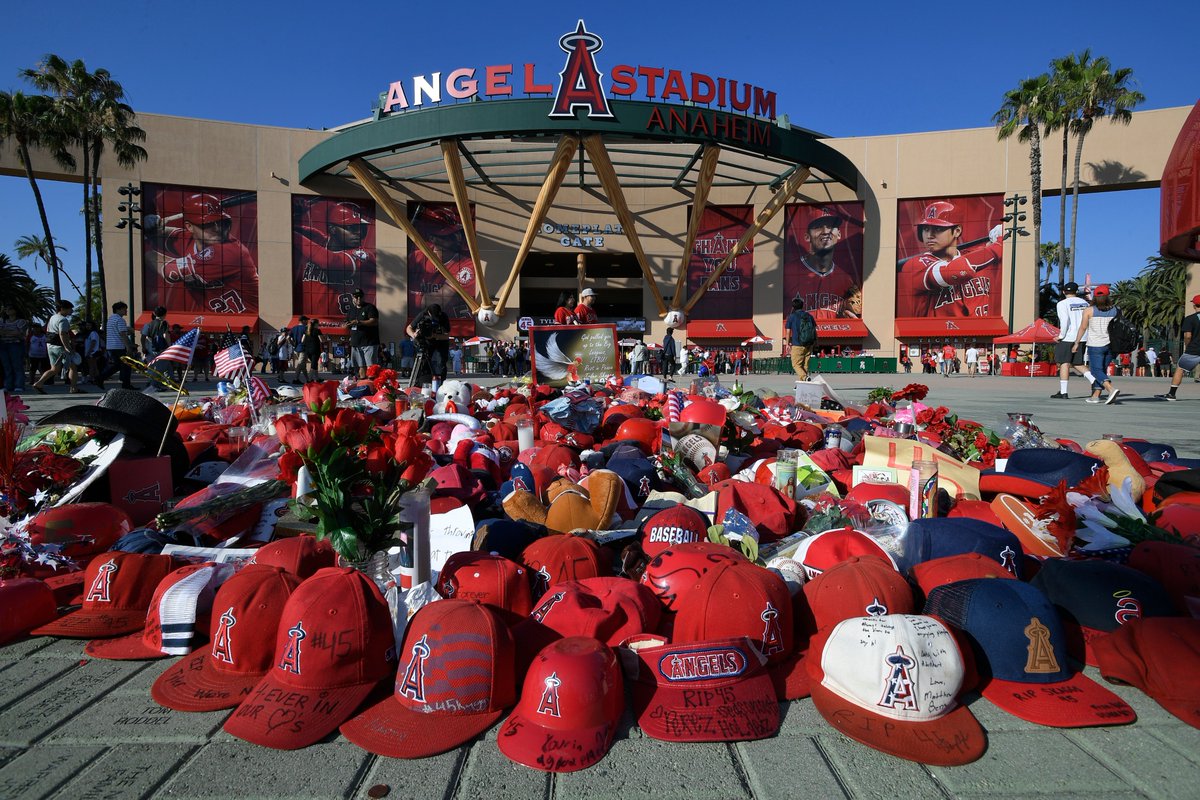 Angels: The Angels are three outs away from a combined no-hitter