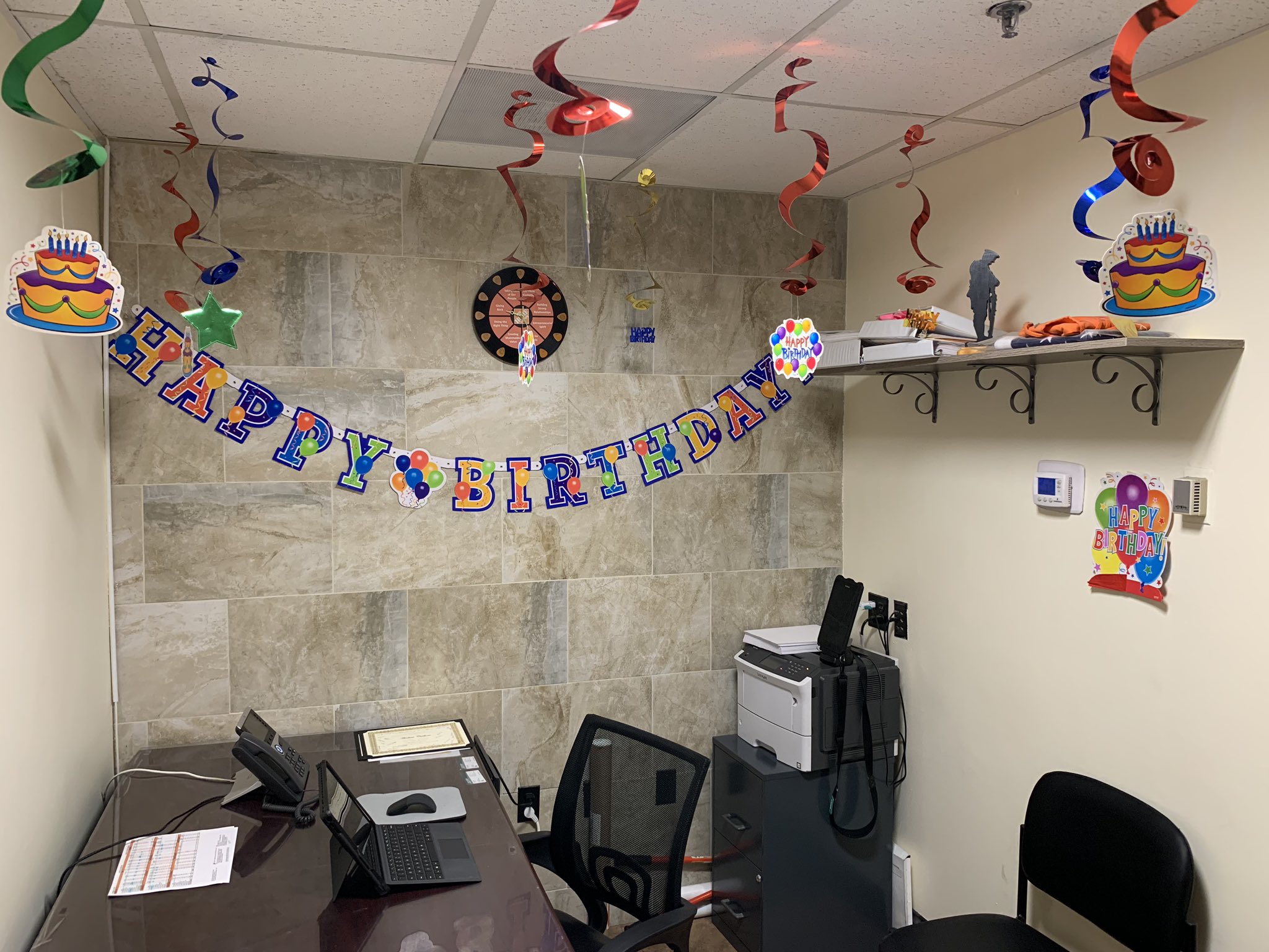Happy Birthday Cubicle Decoration Ideas