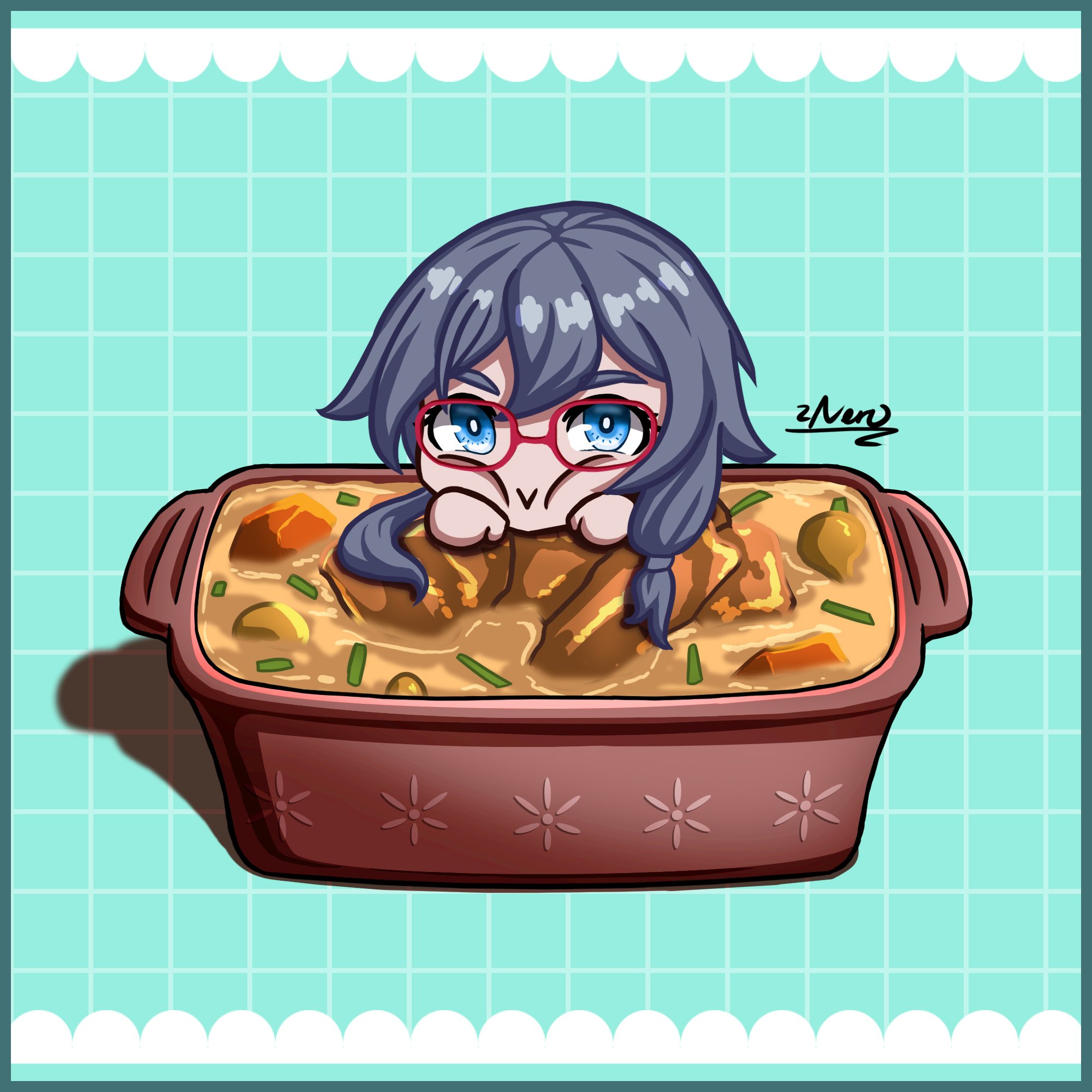 Chibi Eating Food