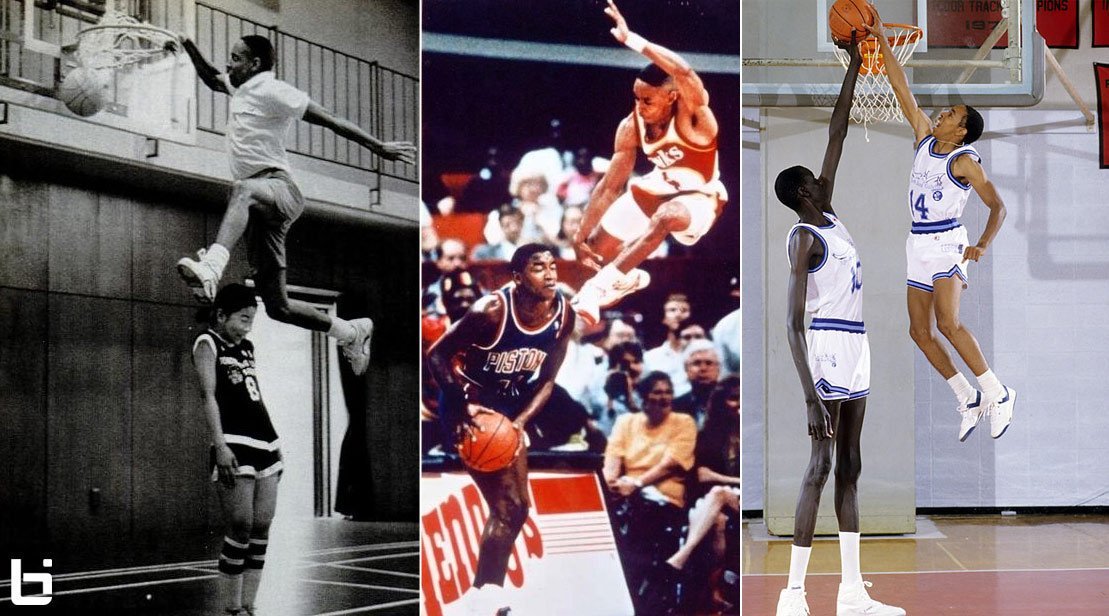 Ballislife.com on Twitter: "5'7" Spud Webb's highest record vertical was 42 inches. It was much ...