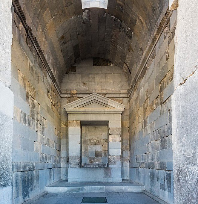 Ancient Roman Temple Interior