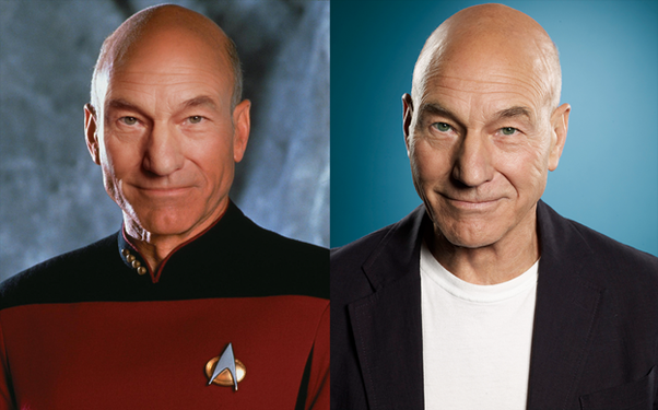 Patrick Stewart Then And Now