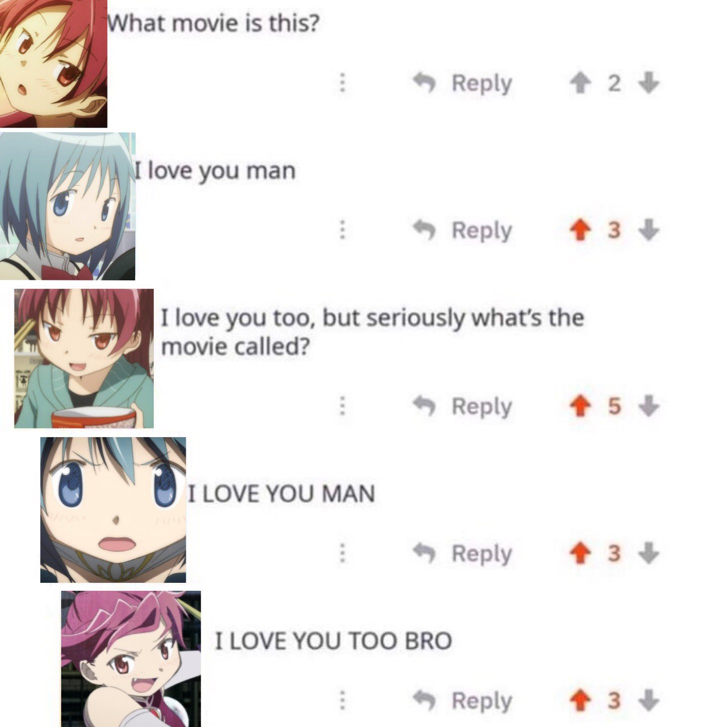 Kyoko Sakura Memes Humor E Memes De Madoka Mágica Com Conrado