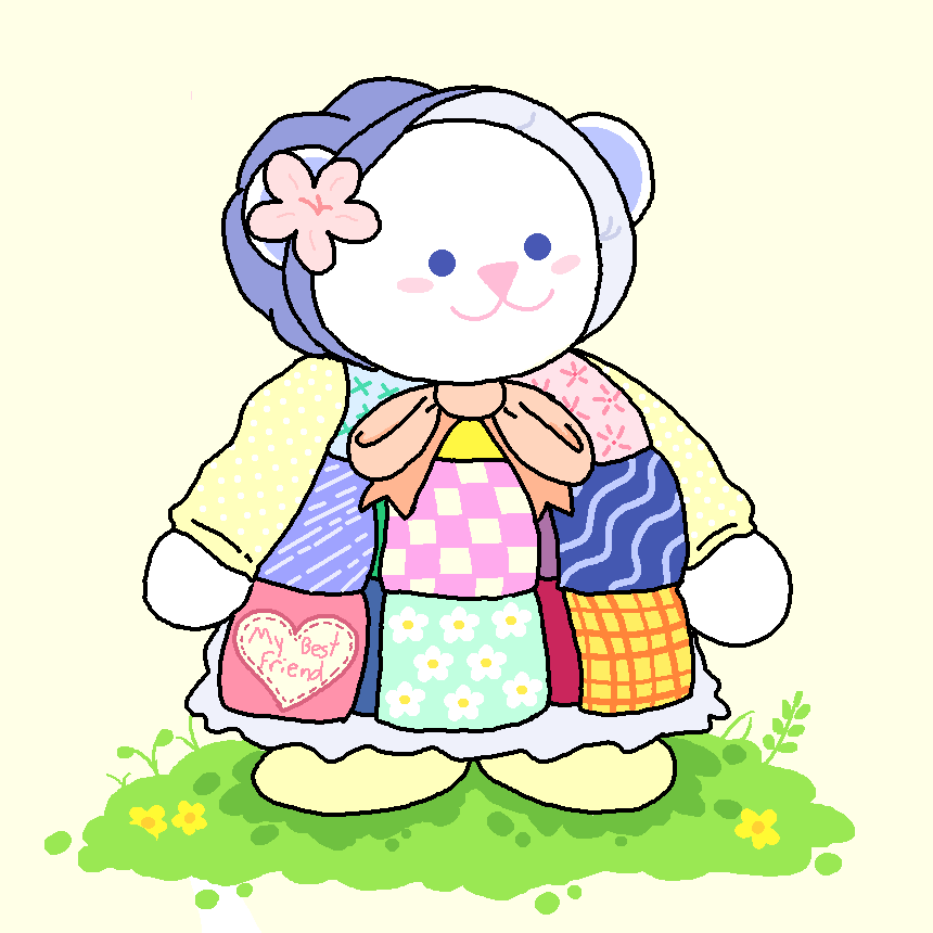 「Cottagecore Bohug! Heavily inspired by @」|the silly ・ ᴥ ・のイラスト