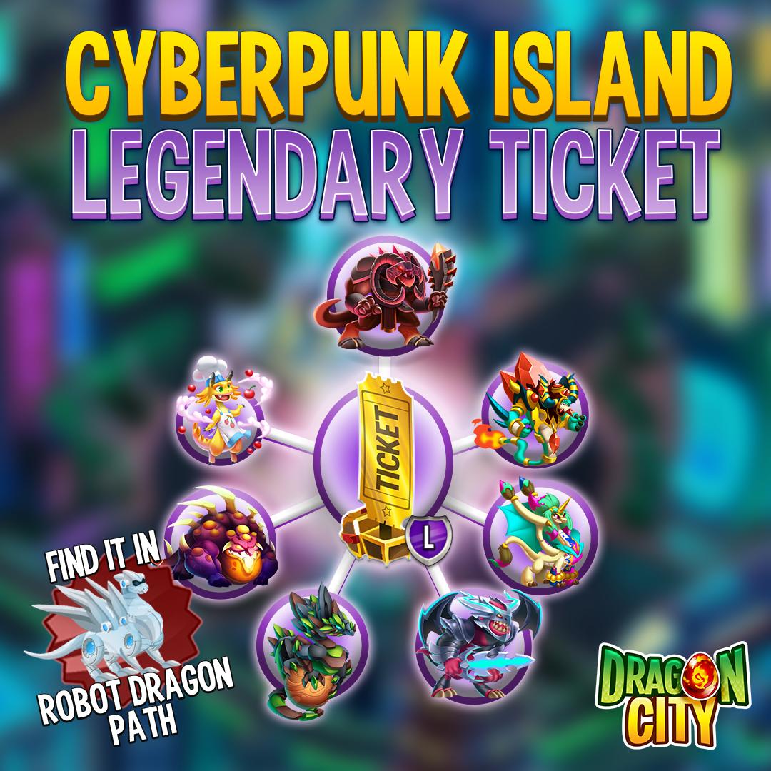 Robot Dragon Dragon City