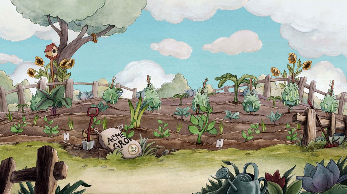 「Discover a collection of Background Art for Cuphead by Caitl」IAMAGの漫画