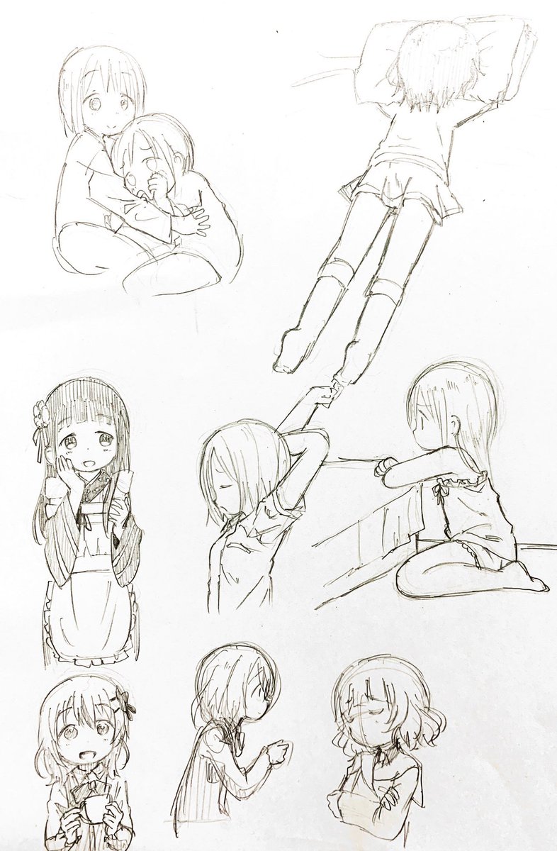 「女の子の練習 」なのこの漫画