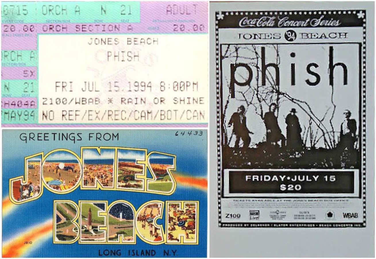 Kevin Shapiro on Twitter: "25yrs since #phish 7/15/94 Jones Beach Amphitheater in Wantagh, NY ...