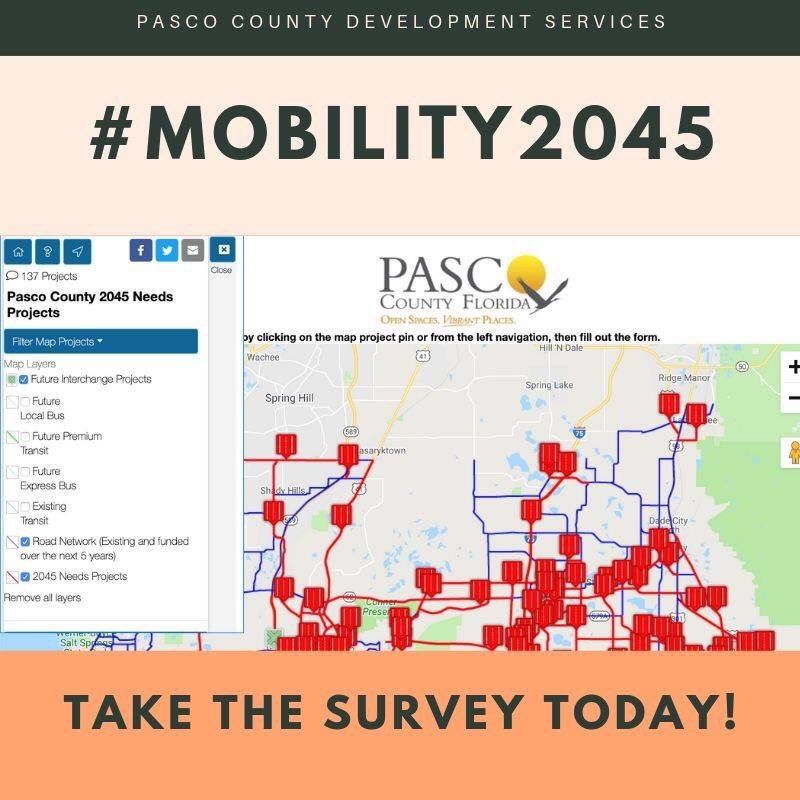Pasco County Evacuation Zone Map