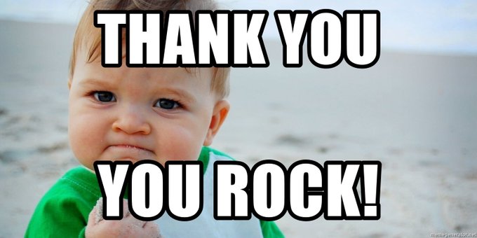 Thank You You Rock Meme