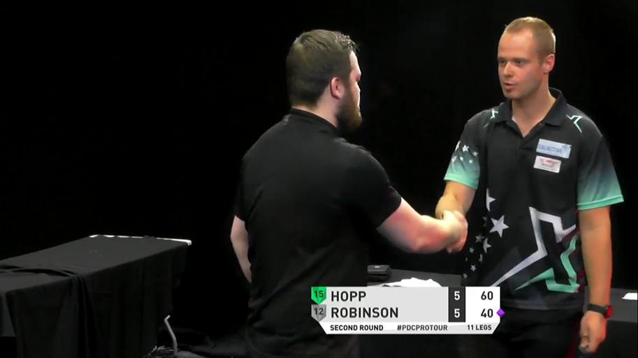 RESULT: Reece Robinson is through to the Third Round of a Players ...