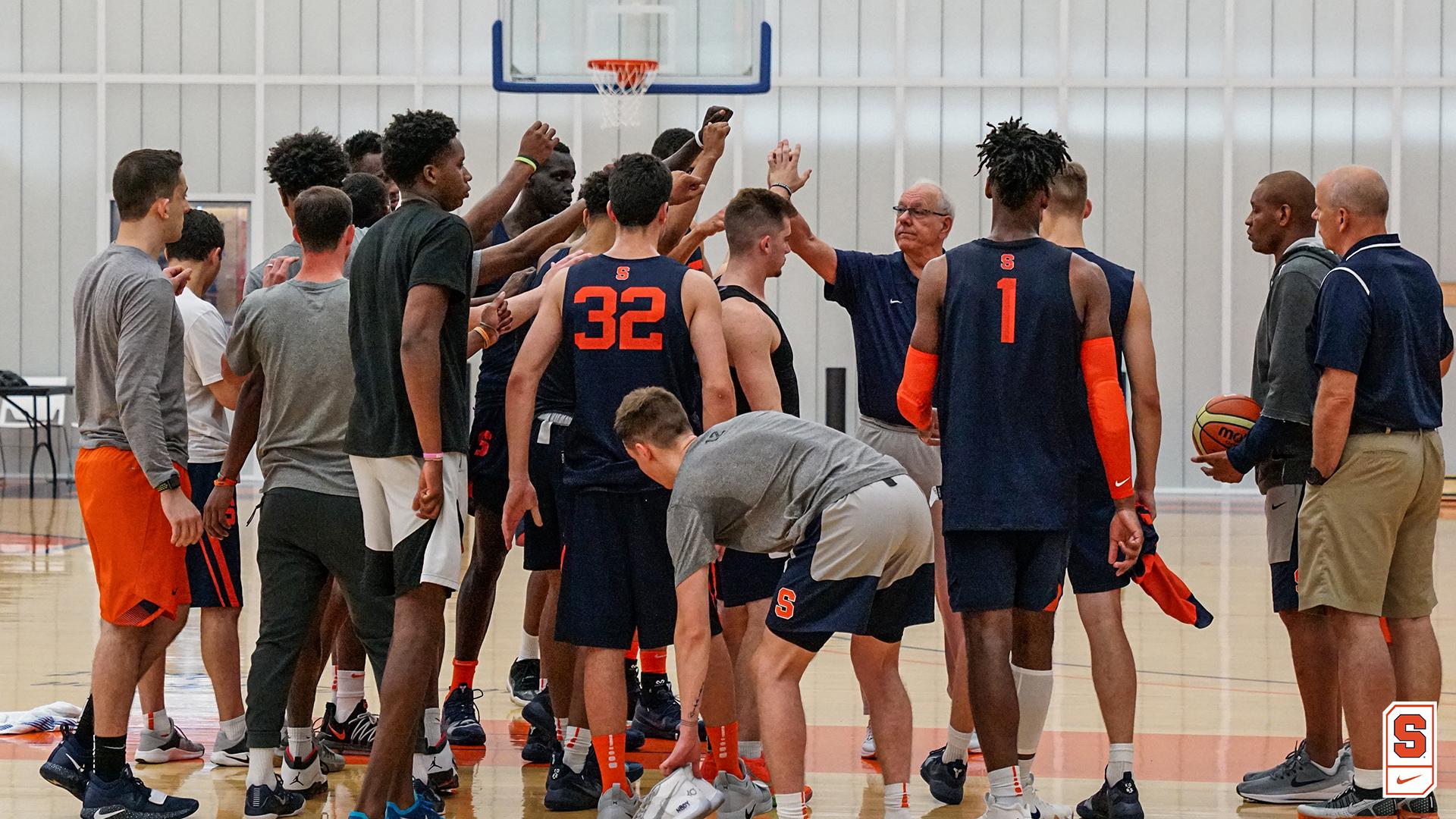 Syracuse Mens Basketball Practice Schedule Christopher J. Thomas