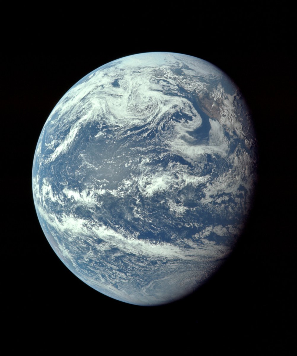 View: July 16, 1969 - View of planet Earth from the Apollo 11 ...