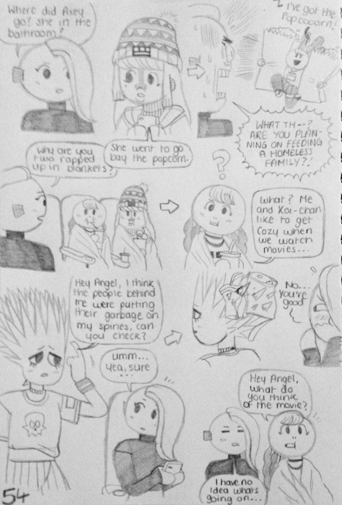 「Was thinking about winter today. 」Some Spookusの漫画