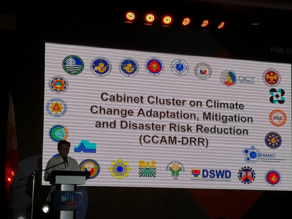DENR on Twitter: "DENR Sec Roy Cimatu, chairperson, CCAM-DRR cluster: The govt shall continue to ...