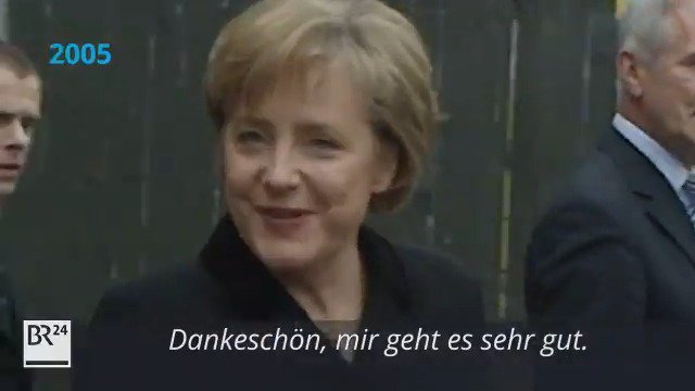 Durch die Jahre mit Angela Merkel: Heute feiert die Kanzlerin ihren 65 ...
