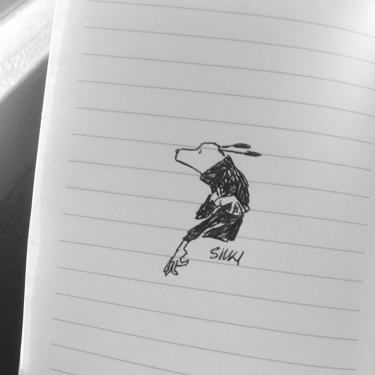 「실키두들 TMI 2. 두들이는 입이 없습니다(!) 소통의 단절을 뜻하는 캐릭터...라고 말하고 있으나, 당시」[실키]Silkiの漫画