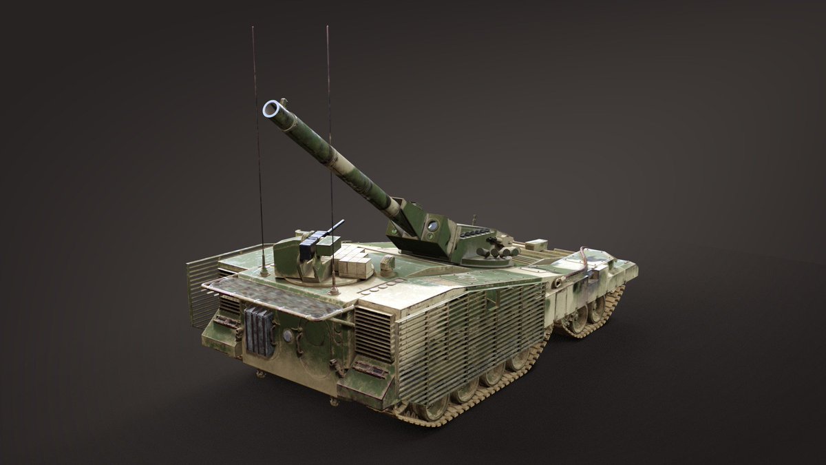 Models and pictures of Soviet MBT designs from 80s. Object 477A, Object ...