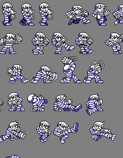 8 Bit Dry Bones Sprite
