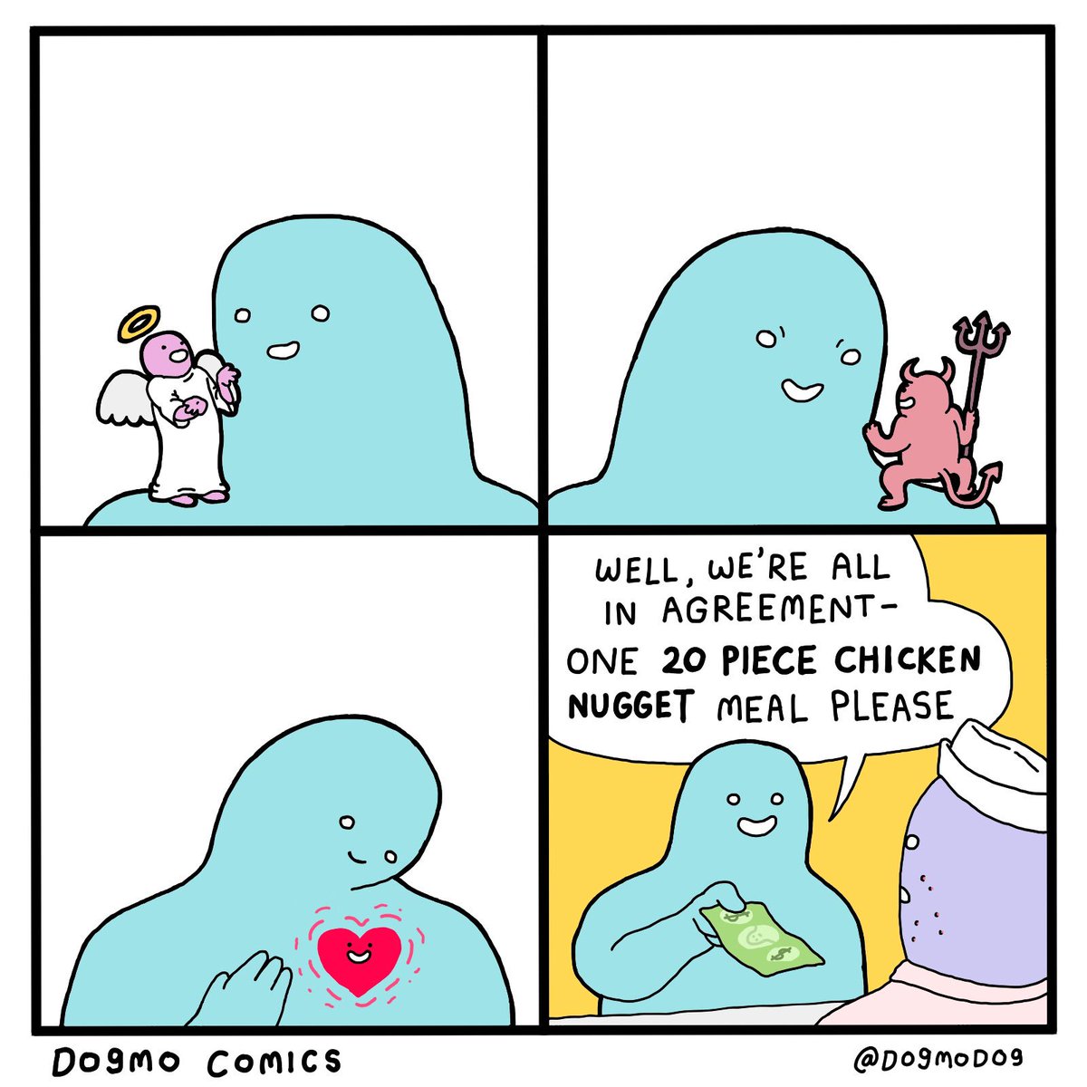 「The Council of You 」dogmoの漫画