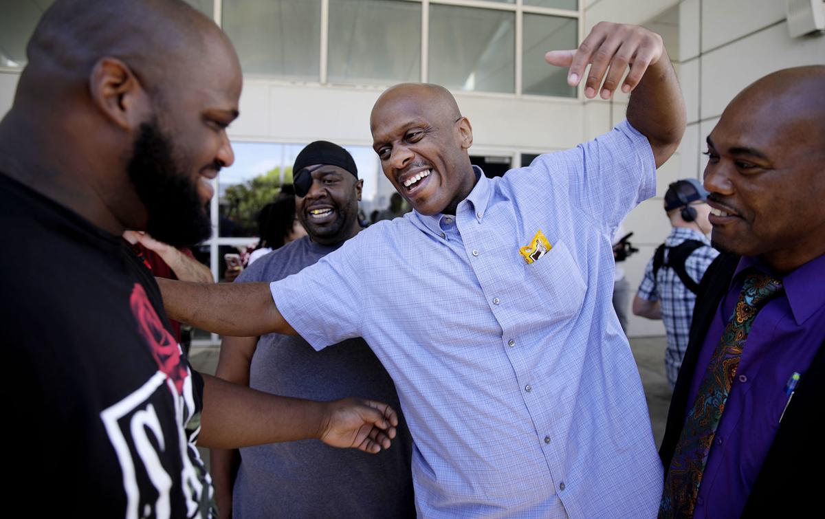 After serving 28 years for a crime he didn't commit, 48-year-old Corey ...