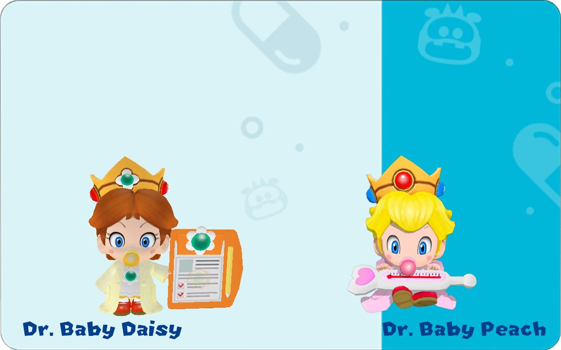 Baby Peach And Baby Daisy
