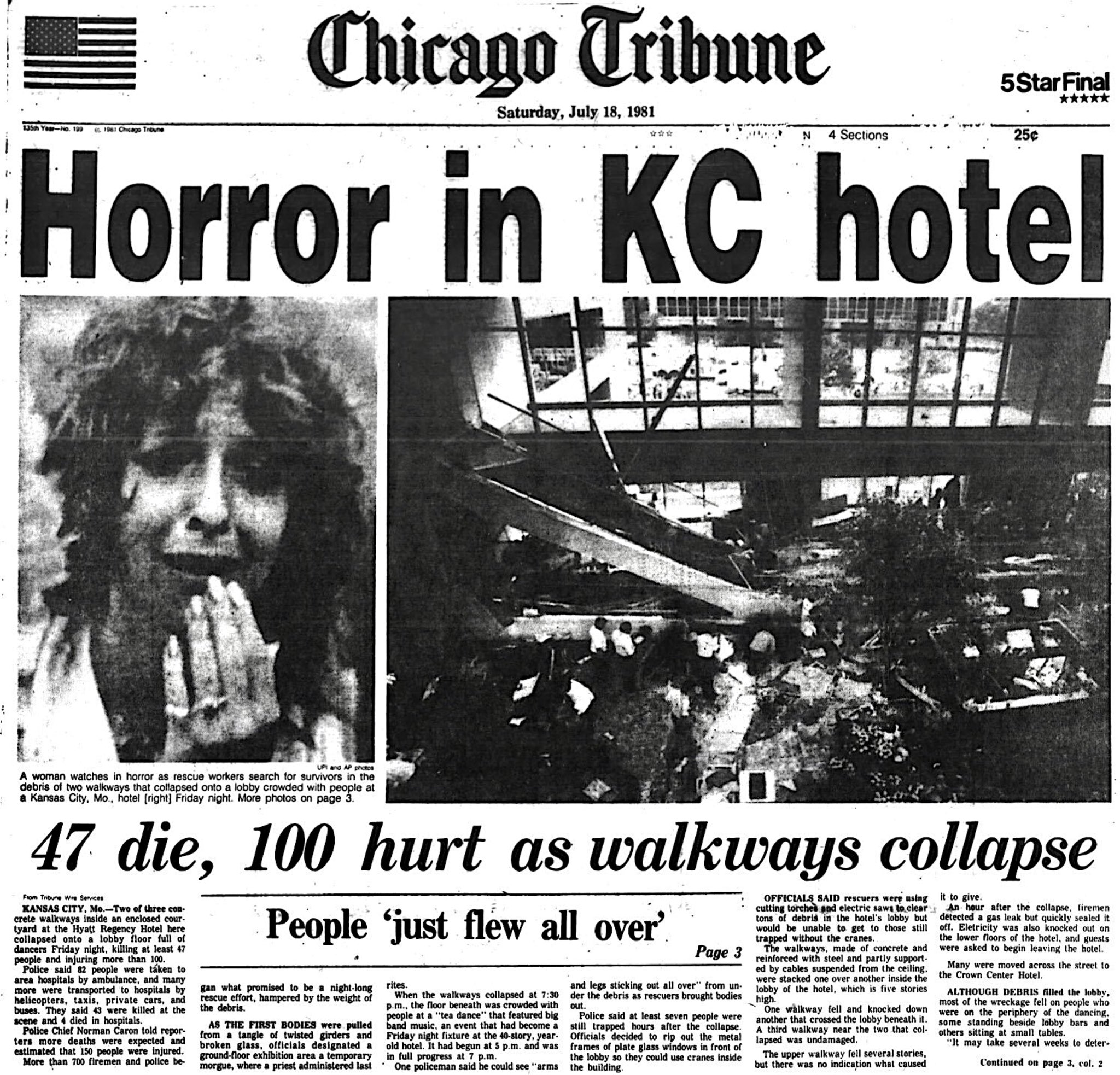 Hyatt Regency Collapse Bodies