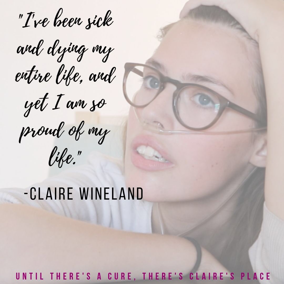 Claire Wineland's Instagram, Twitter & Facebook on IDCrawl
