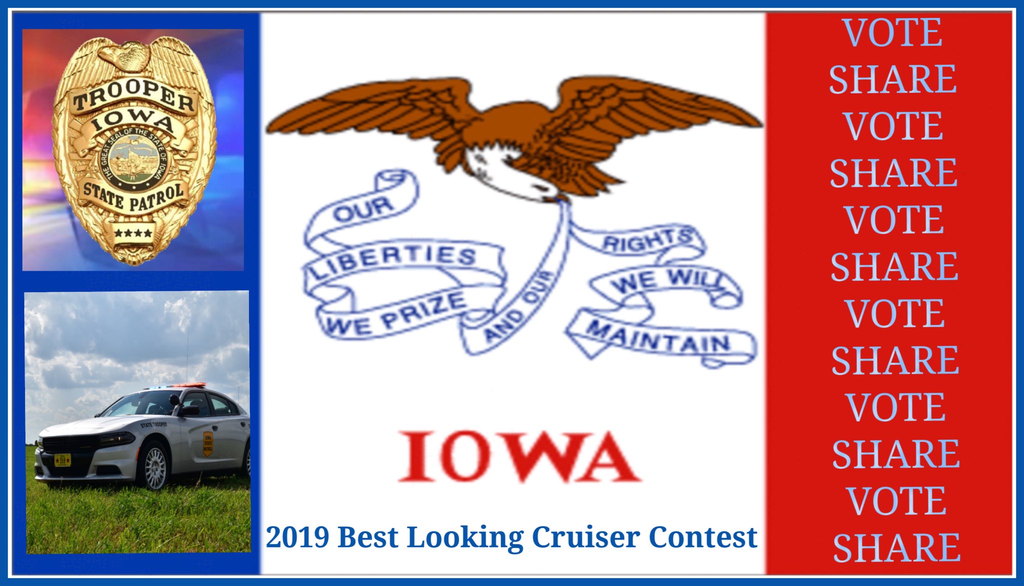 Iowa State Patrol On Twitter Almost In The Top 12 Please Continue To
