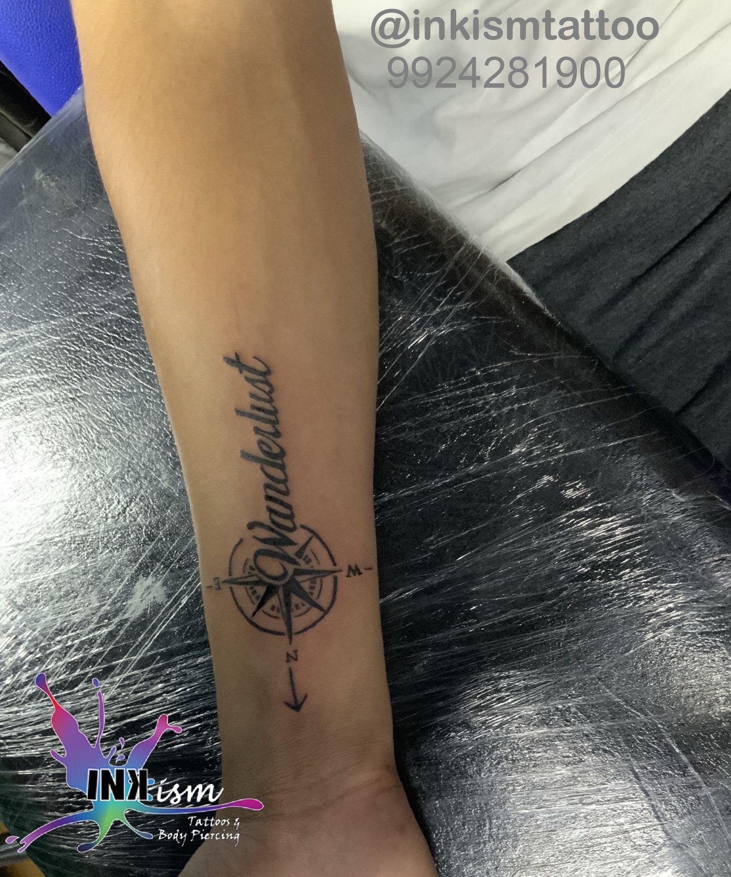 Wanderlust Compass Tattoo New Tattoo An Ode To LOTR & The Wanderlust