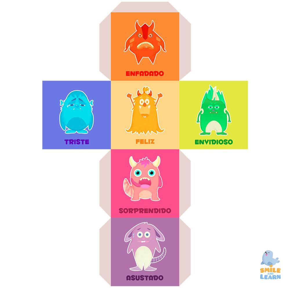 Alrededores arco Estructuralmente juego el dado de las emociones ...