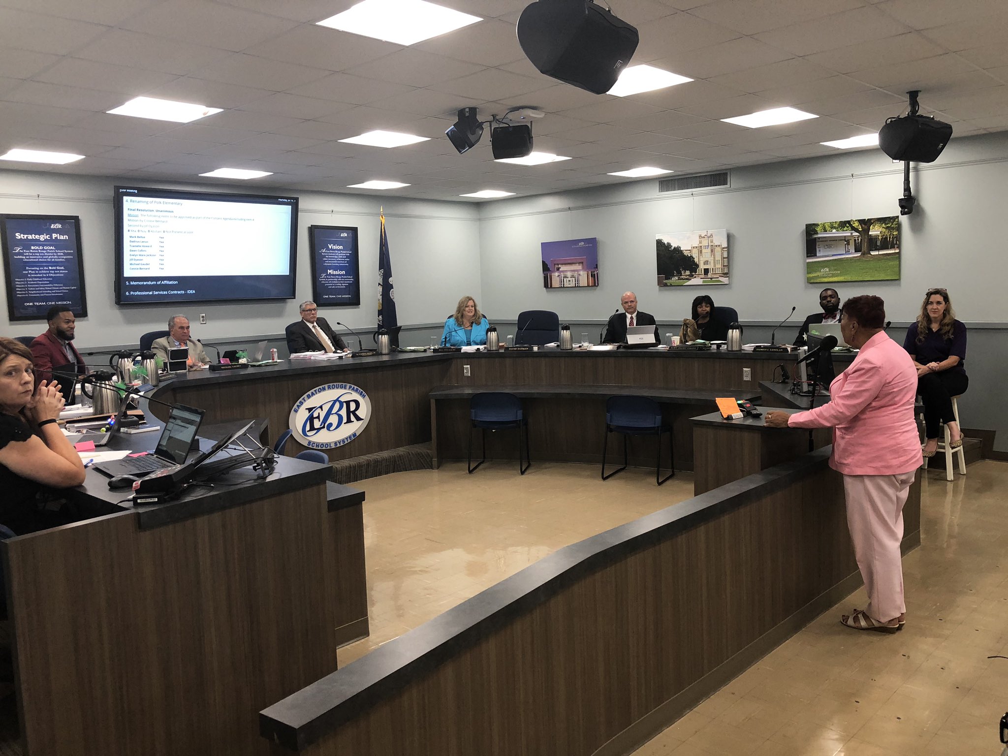 East Baton Rouge Parish School System on Twitter: "Polk Elementary School has officially been ...