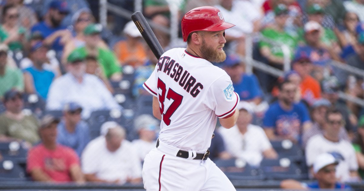 Stephen Strasburg becomes 1st pitcher since 2014 with 5 RBIs in 1 game ...