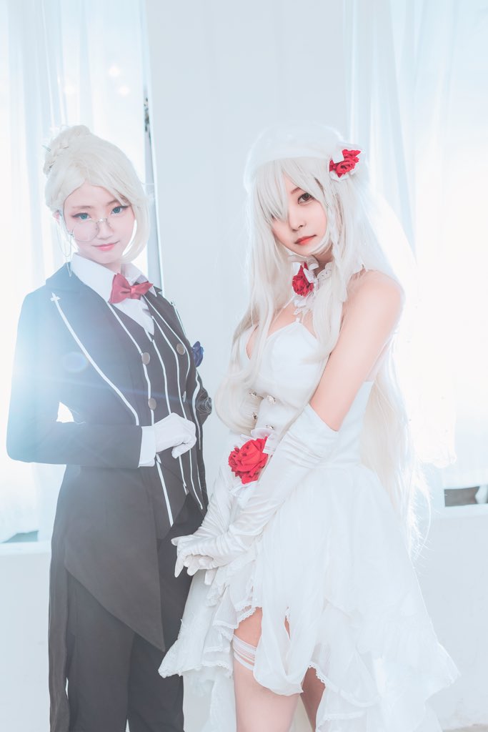 🦋HAEL🦋 on Twitter: "소녀전선 - G36 X G36C(전장의 왕자들/로맨스 진행중 Ver.) G36 cos. 치클밍 @clming_cos G36C cos ...