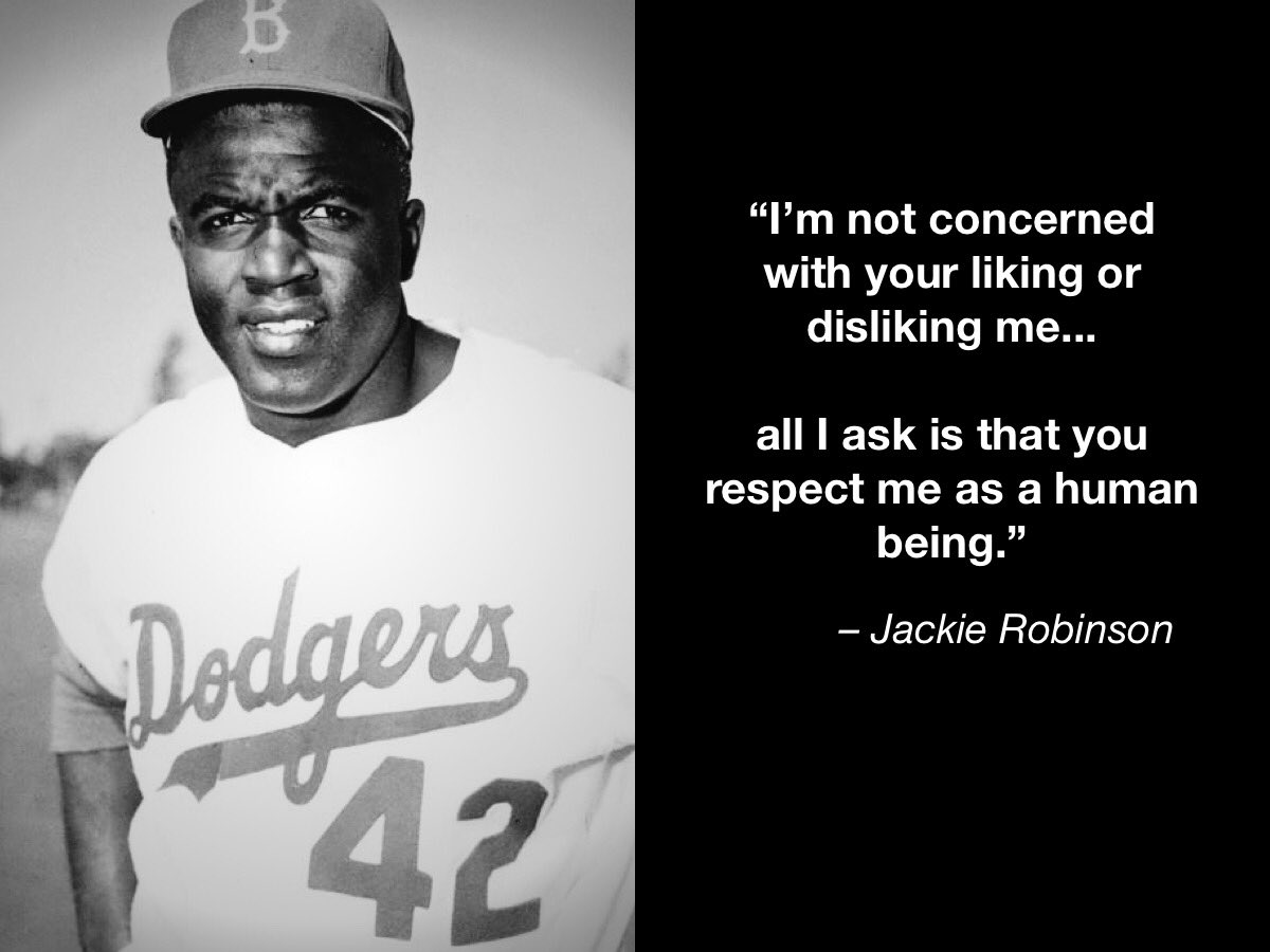 Jackie Robinson Quotes About Respect