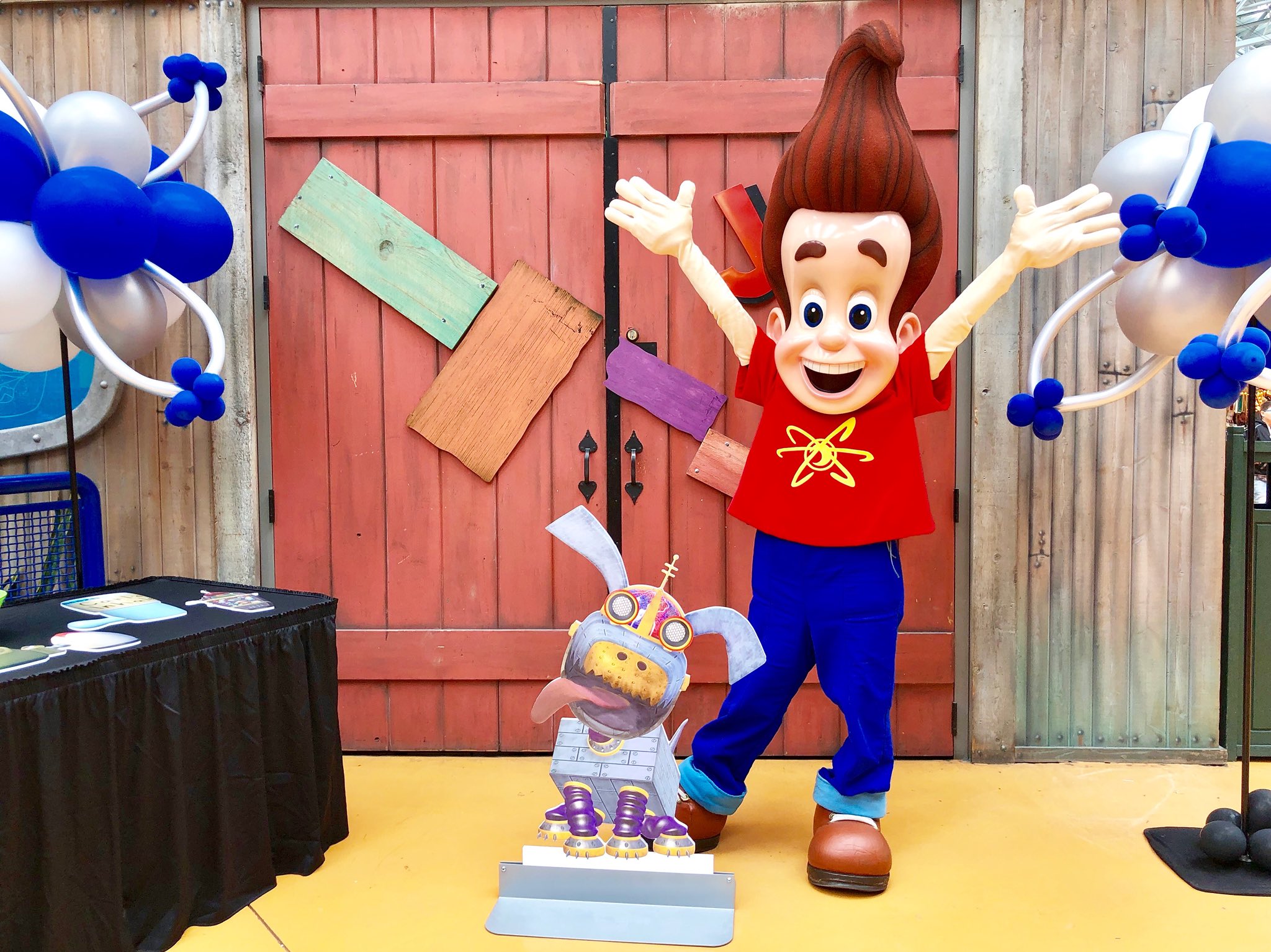 Jimmy Neutron Mascot