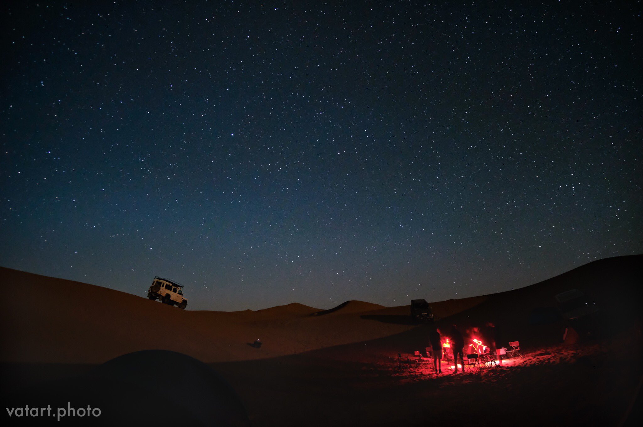 Sahara Desert Night Sky