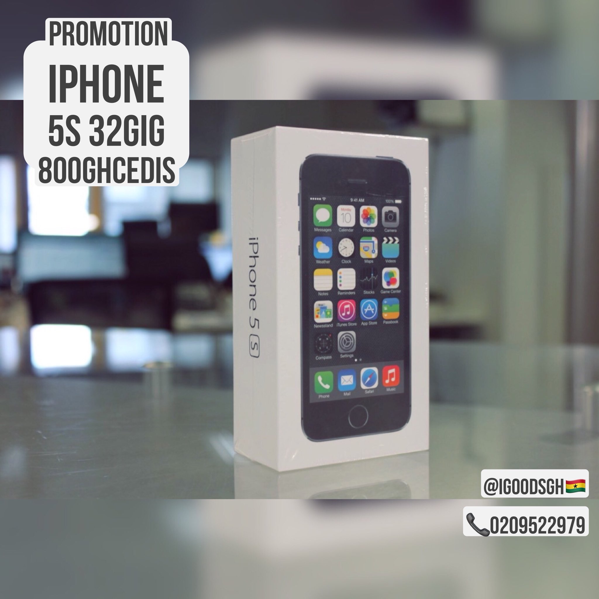Iphone 5s Silver Box Sealed