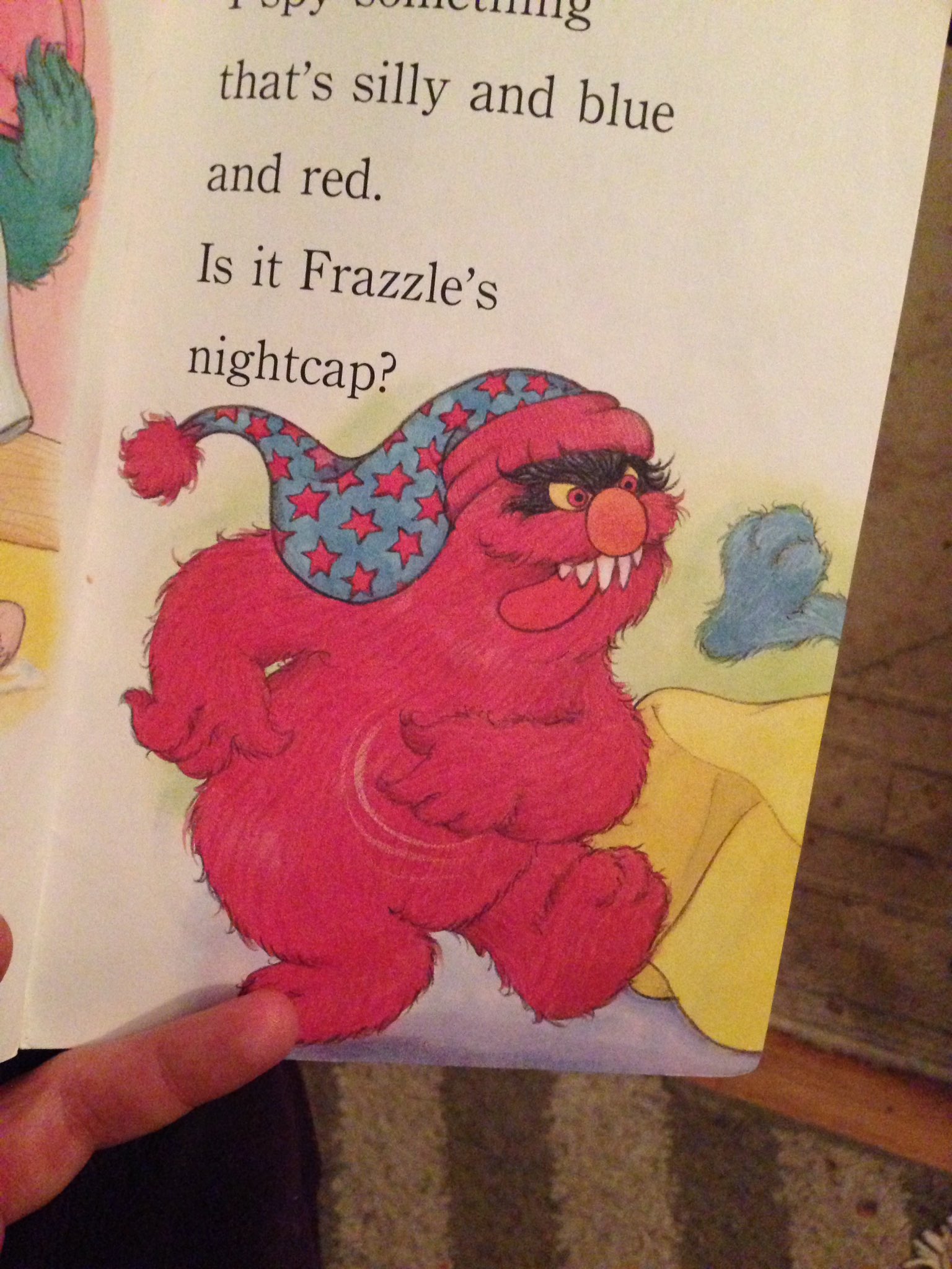 Sesame Street Frazzle Monster