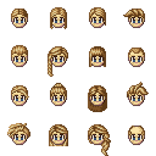 Pixel Hair Tutorial Pixel Art Tutorial Pixel Art Characters Pixel | My XXX Hot Girl